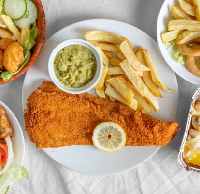 Captains Cod Traditional Fish & Chips - Consett - English