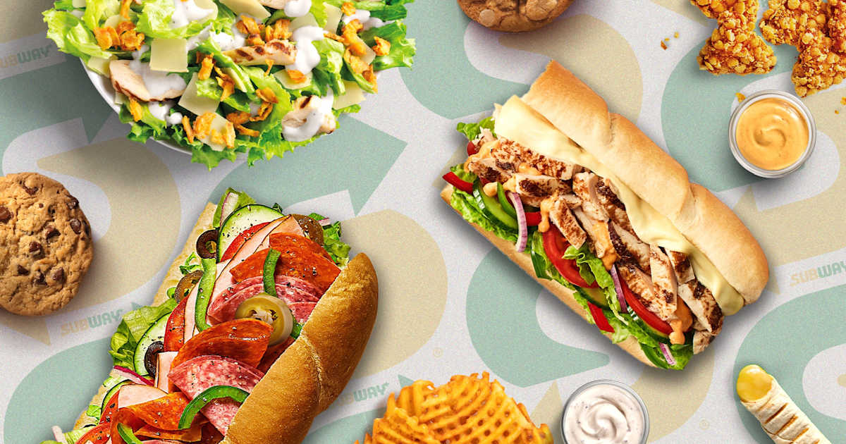 Menú de Subway Príncipe Pío en Madrid - Pedido de Just Eat