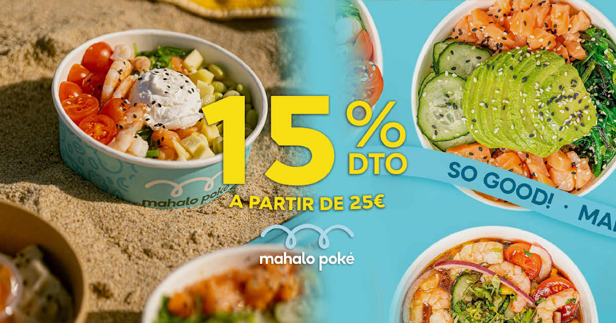 Menú de Mahalo Poke en Granada - Pedido de Just Eat