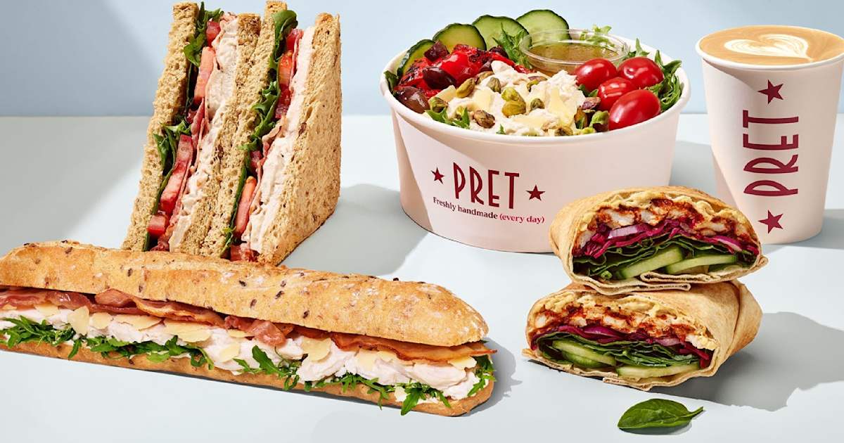 Pret A Manger - Ashford restaurant menu in Kent - Order from Just Eat