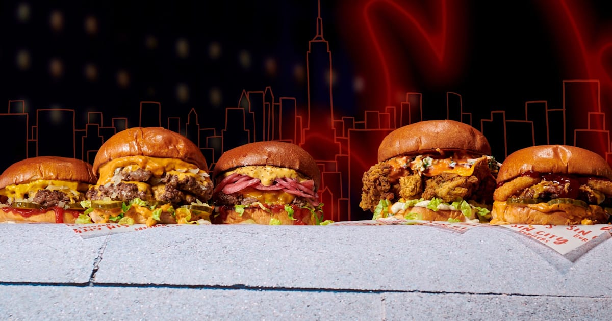 Sin City Burgers - Market St Blackpool restaurant menu in Blackpool ...