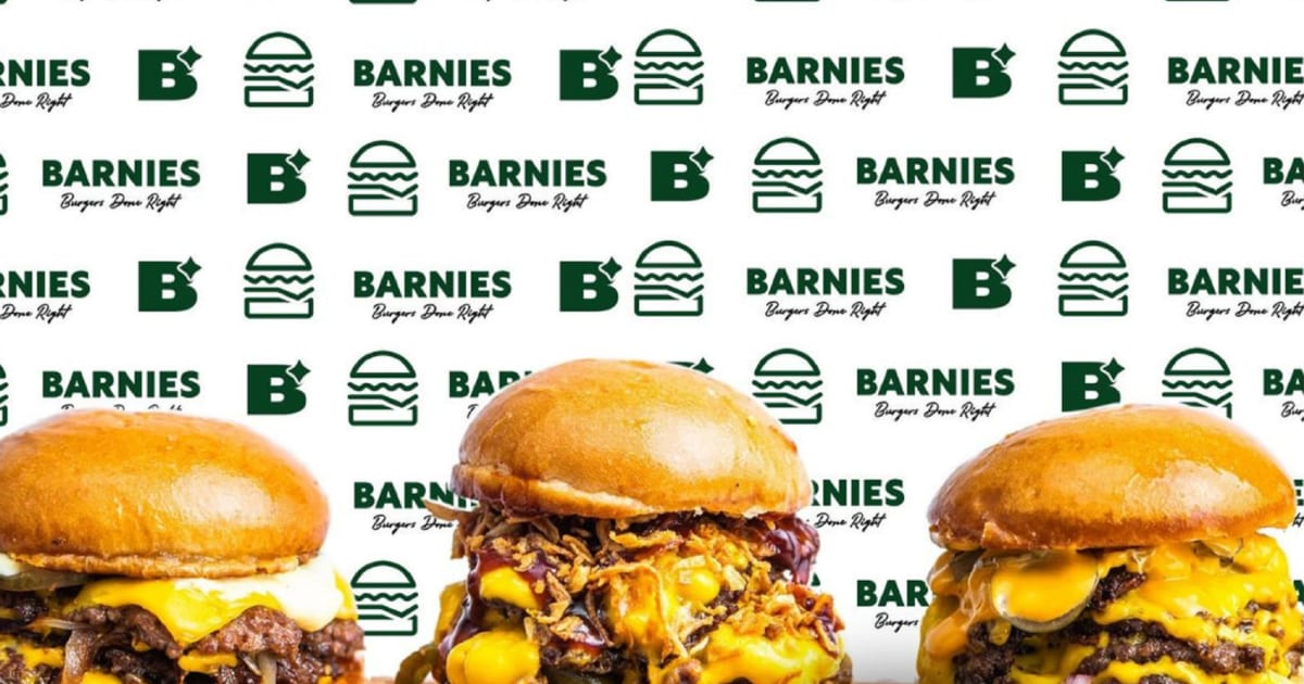 Barnies Burgers restaurant menu in London - Order from Just Eat