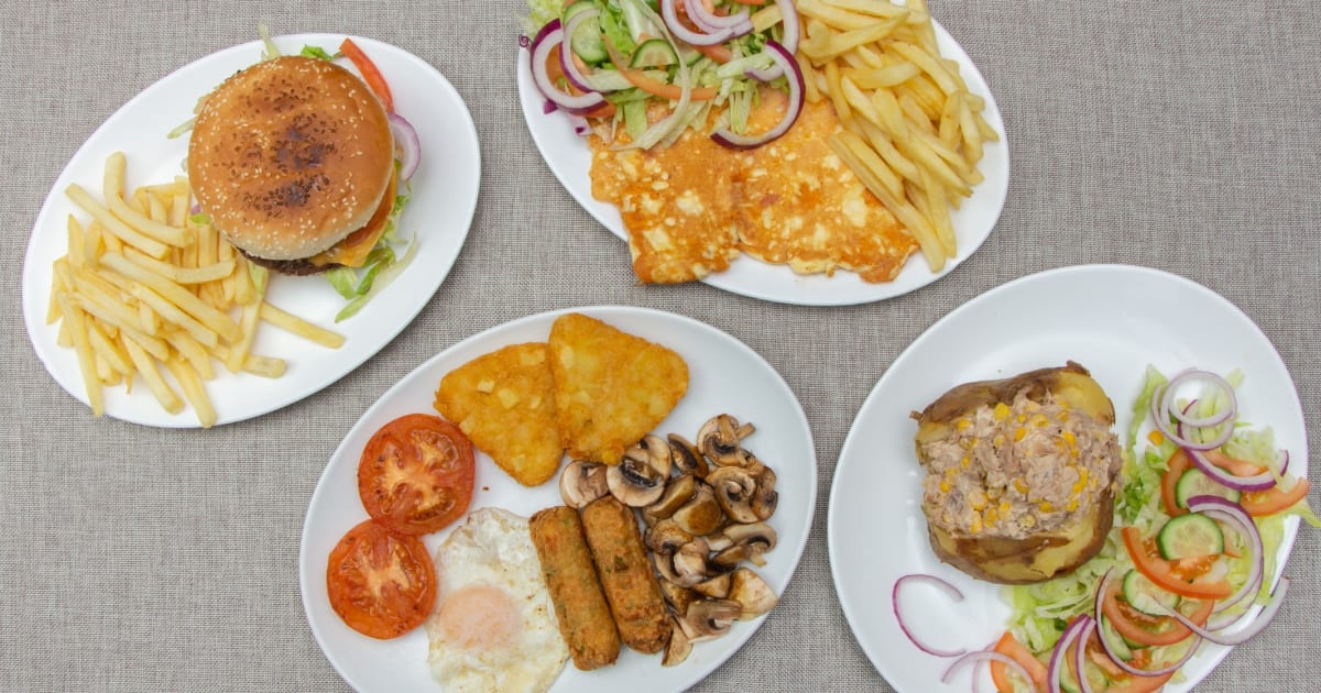 Portland Cafe restaurant menu in London - Order from Just Eat