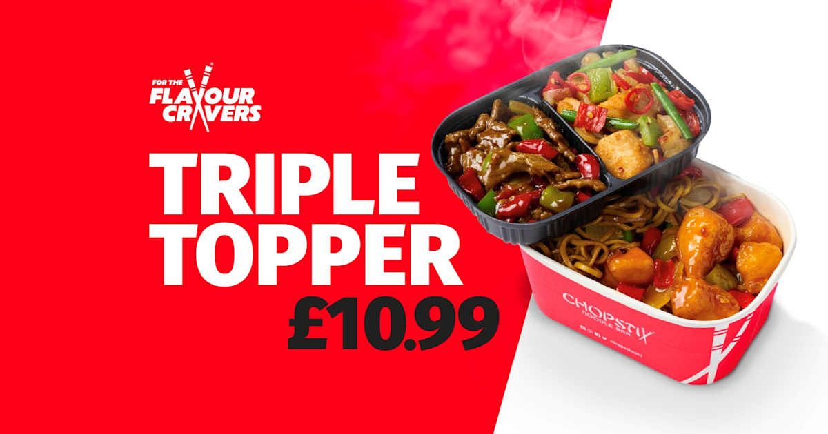 Chopstix Noodle Bar - Luton restaurant menu in Luton - Order from Just Eat