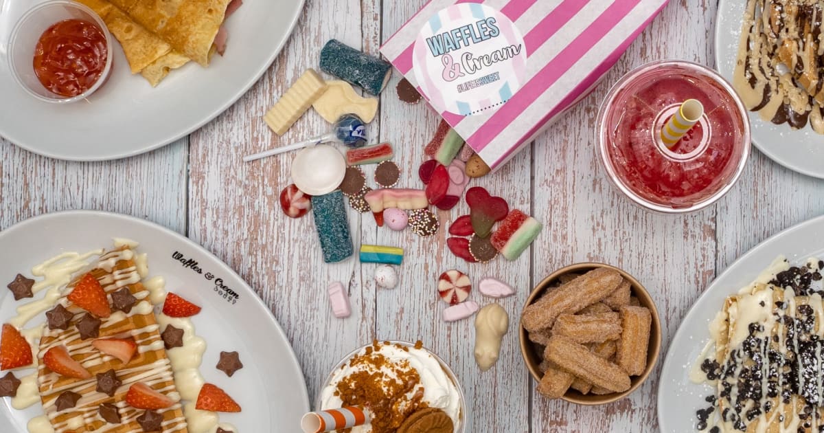 Waffles and Cream restaurant menu in Chandler's Ford - Order from Just Eat
