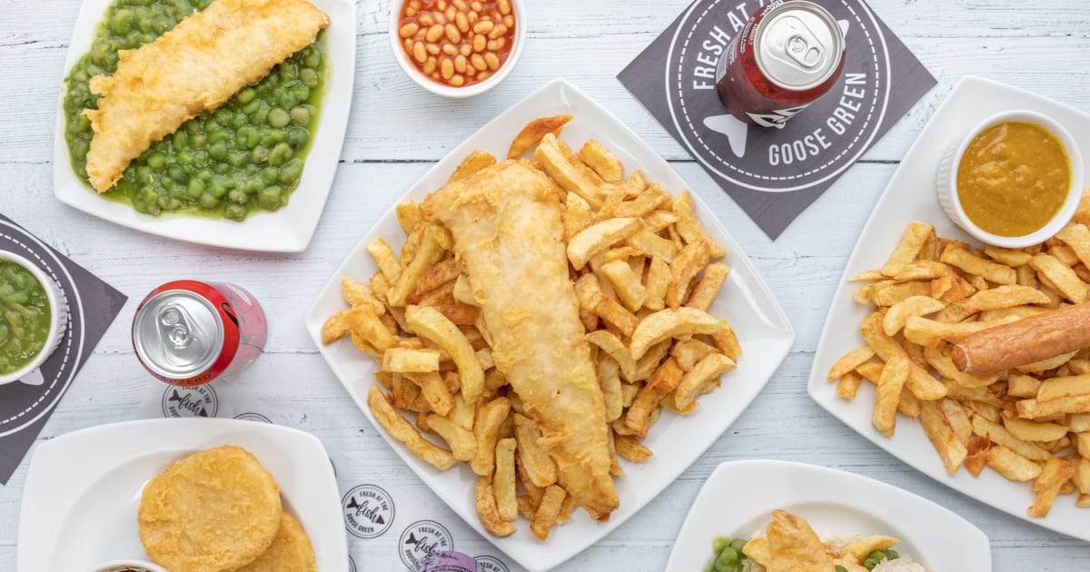 The Fish at Goose Green restaurant menu in Wigan - Order from Just Eat