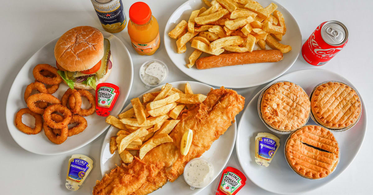 Two brothers Staines fish and chips restaurant menu in Staines-Upon ...