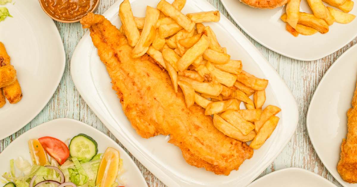 Papas Traditional Fish & Chips restaurant menu in Weston-super-Mare ...