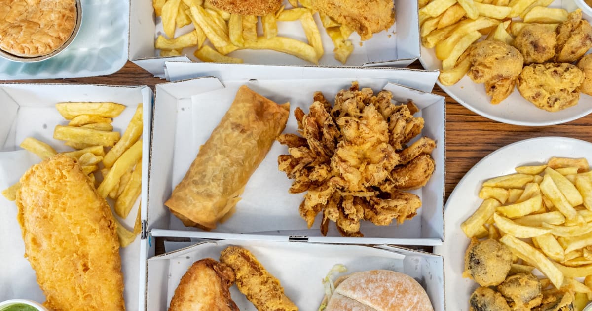 Walnut Tree Traditional Fish & Chips restaurant menu in Milton Keynes ...