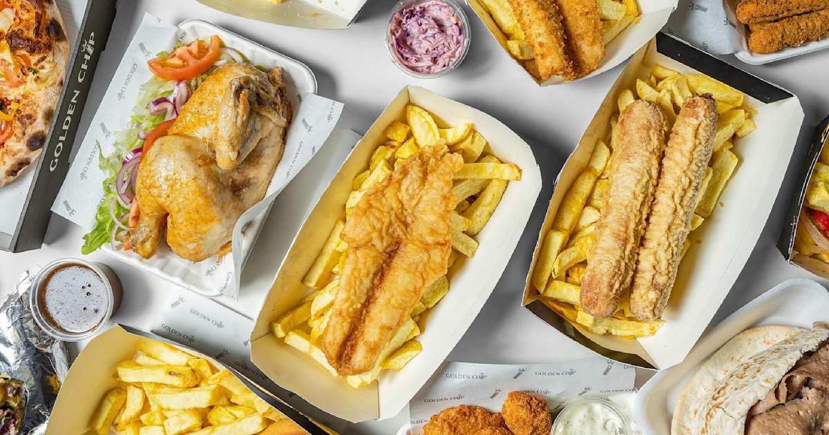 The Golden Chip restaurant menu in Stirling - Order from Just Eat