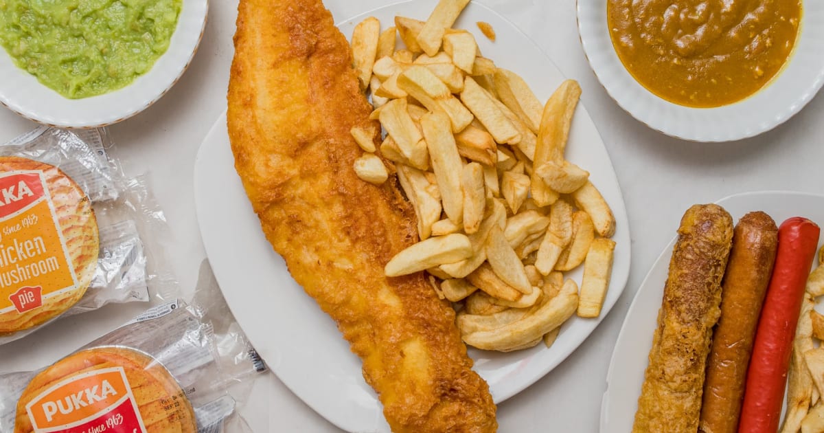 Mariner Fish Bar restaurant menu in London - Order from Just Eat