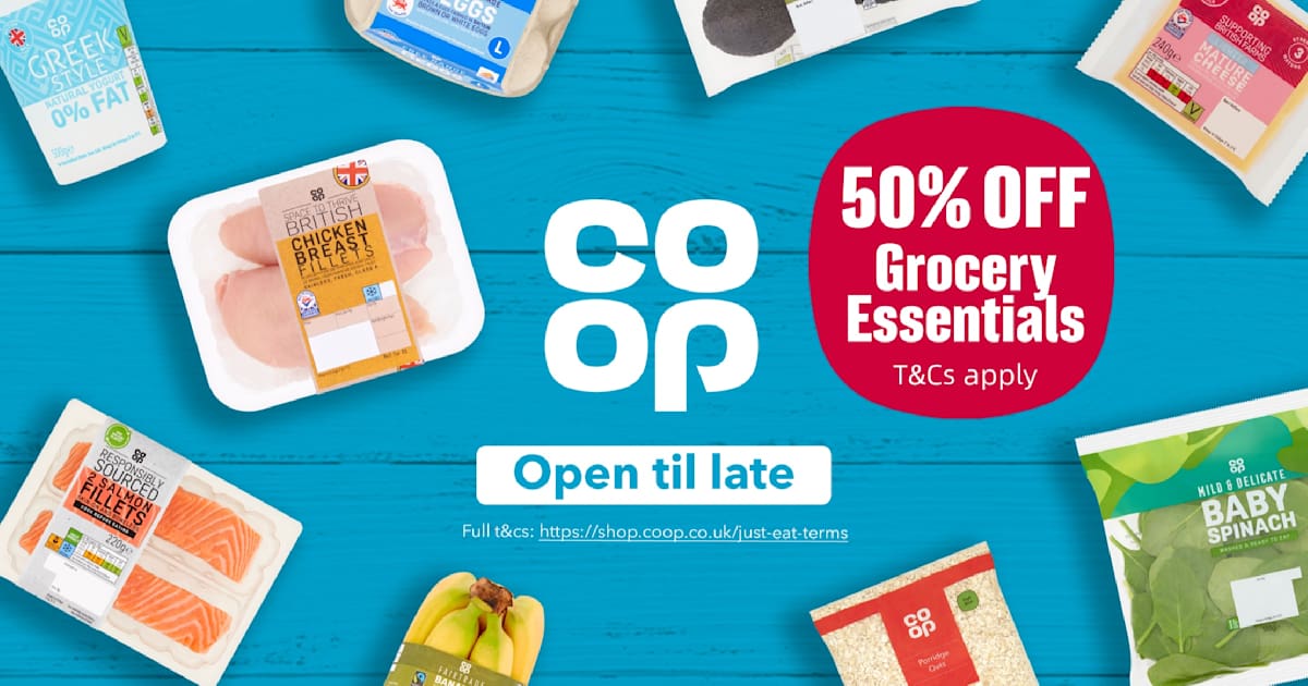 Co-op - Brookfield restaurant menu in Ashford - Order from Just Eat