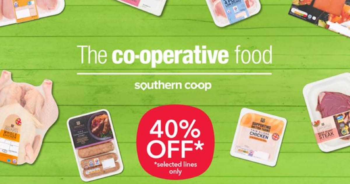 Southern Co-Op- West End High Street restaurant menu in SOUTHAMPTON ...
