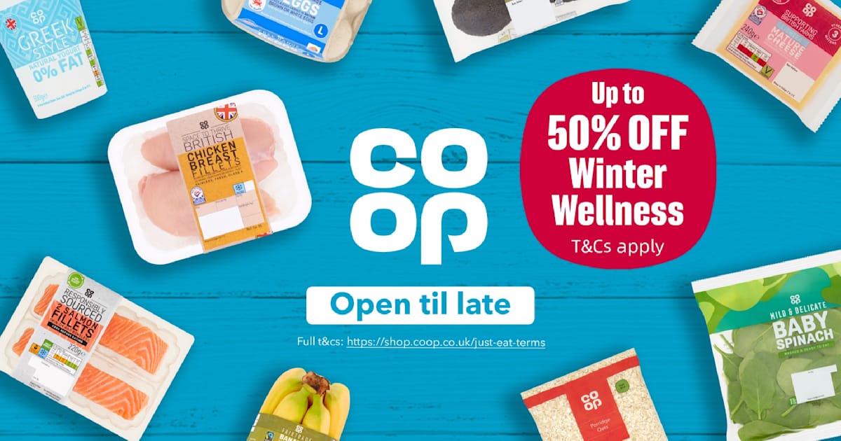 Co-op - Olympic Way restaurant menu in Wellingborough - Order from Just Eat