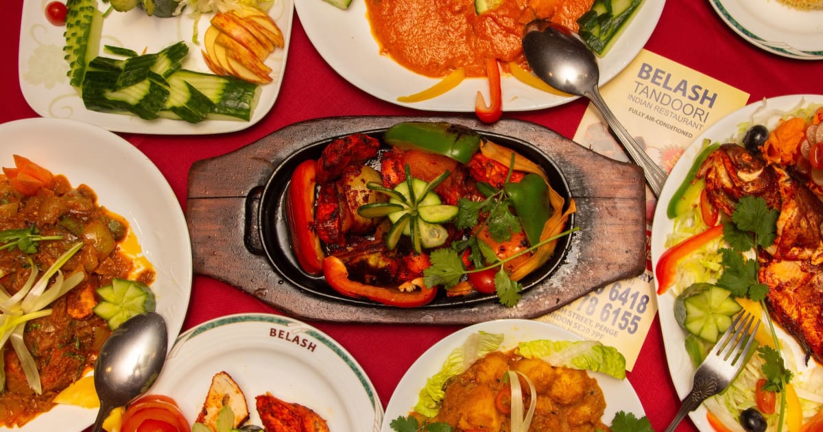 Belash Tandoori restaurant menu in London - Order from Just Eat