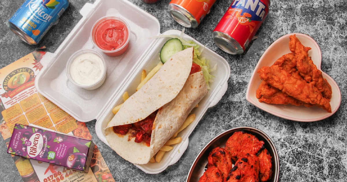 Hot 'N' Spicy restaurant menu in Stirling - Order from Just Eat