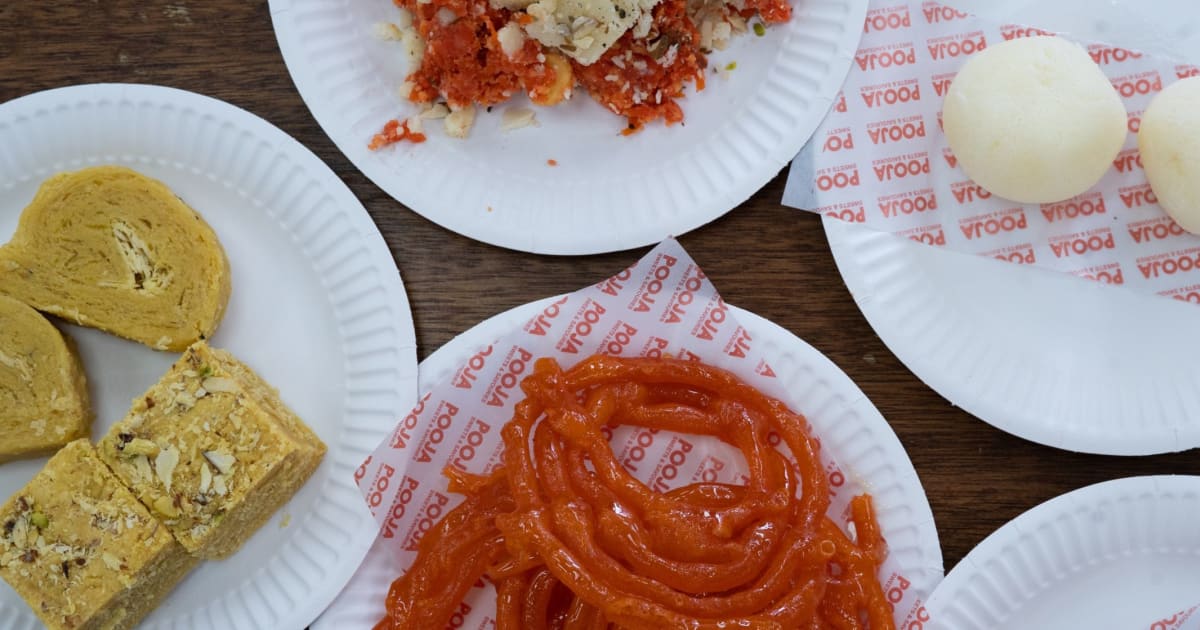 Pooja Sweets & Savouries restaurant menu in Cardiff - Order from Just Eat