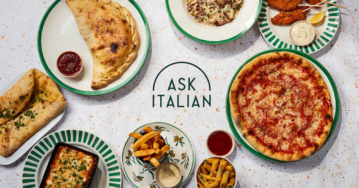 ASK ITALIAN - Taunton restaurant menu in Taunton - Order from Just Eat