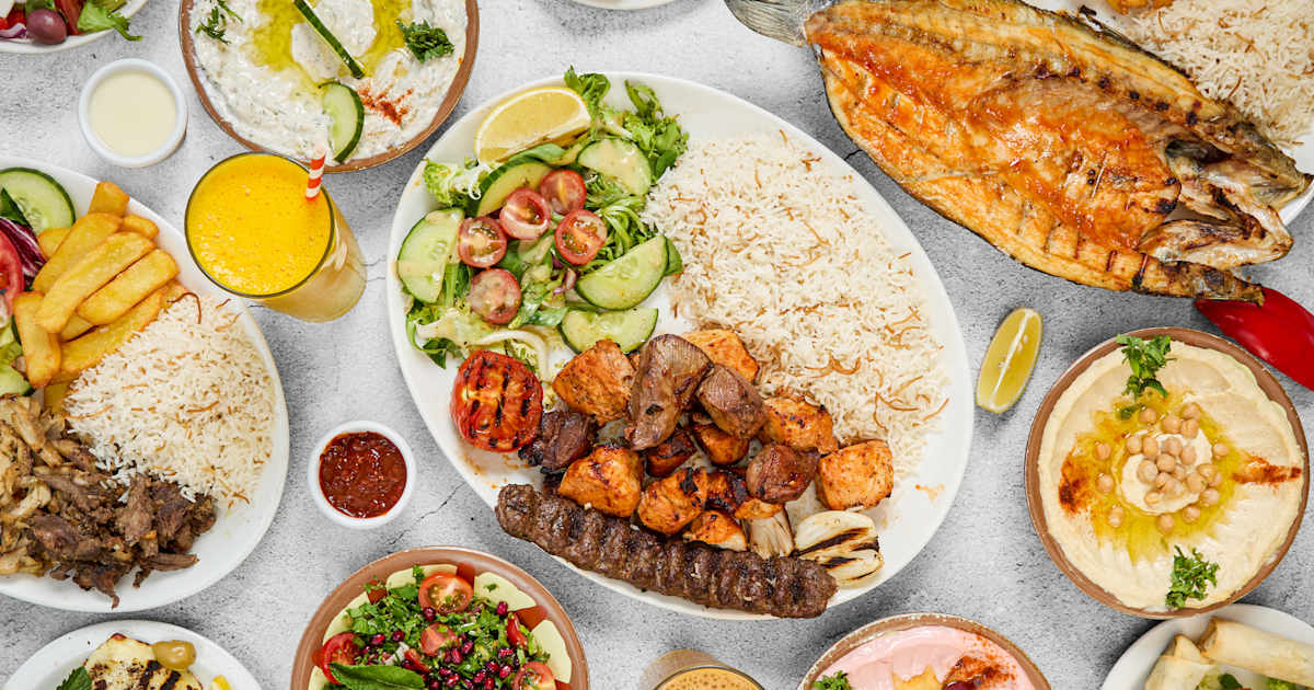 Arabesque restaurant menu in London - Order from Just Eat
