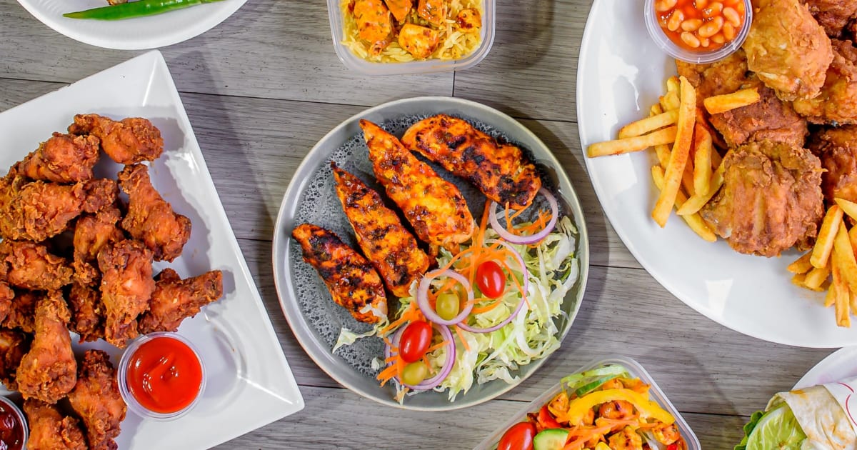 King Rooster Peri Peri restaurant menu in Poole - Order from Just Eat