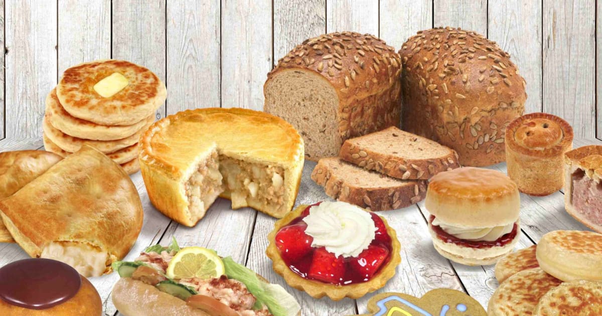 Greenhalgh's Craft Bakery restaurant menu in Hindley - Order from Just Eat