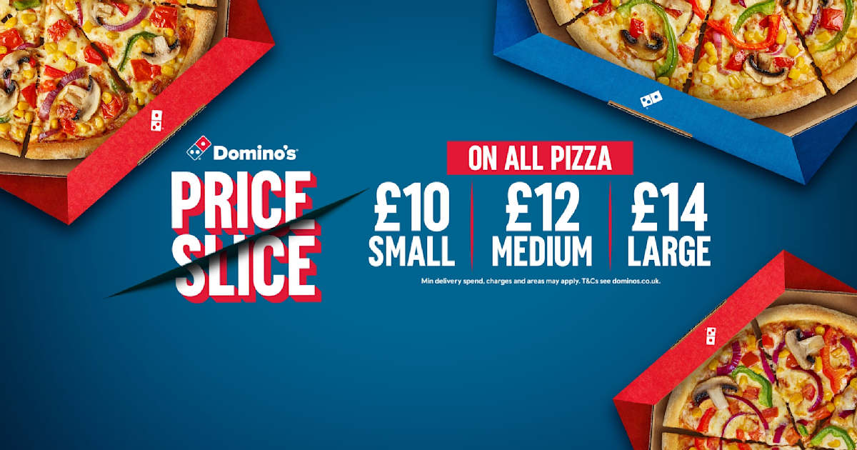 Domino's - Wakefield - Chantry Bridge restaurant menu in WAKEFIELD ...