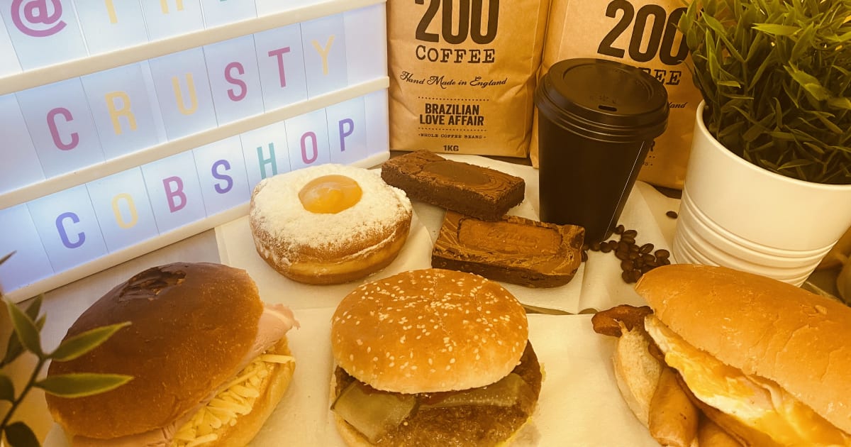 The Crusty Cob Shop restaurant menu in Nottingham - Order from Just Eat