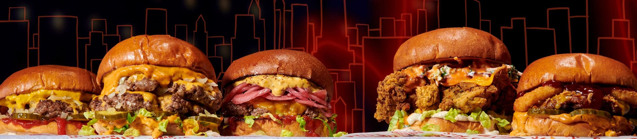 Sin City Burgers - Thames Edge Court restaurant menu in Staines - Order ...