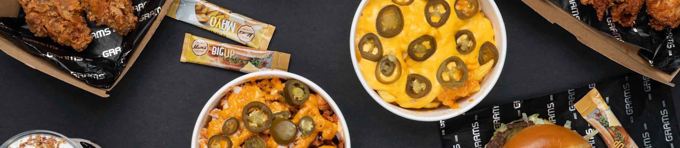 Grams restaurant menu in Preston - Order from Just Eat