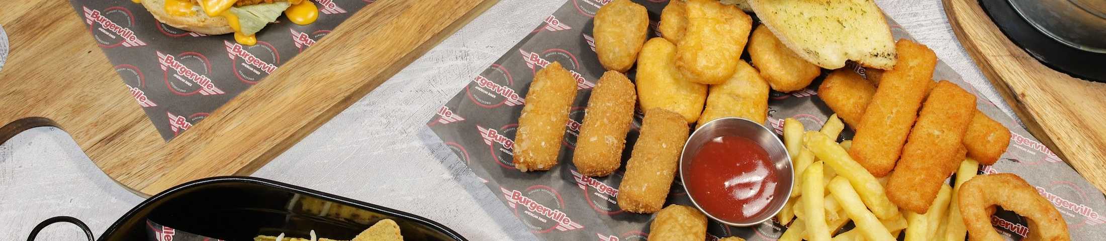 Burgerville restaurant menu in Cannock - Order from Just Eat