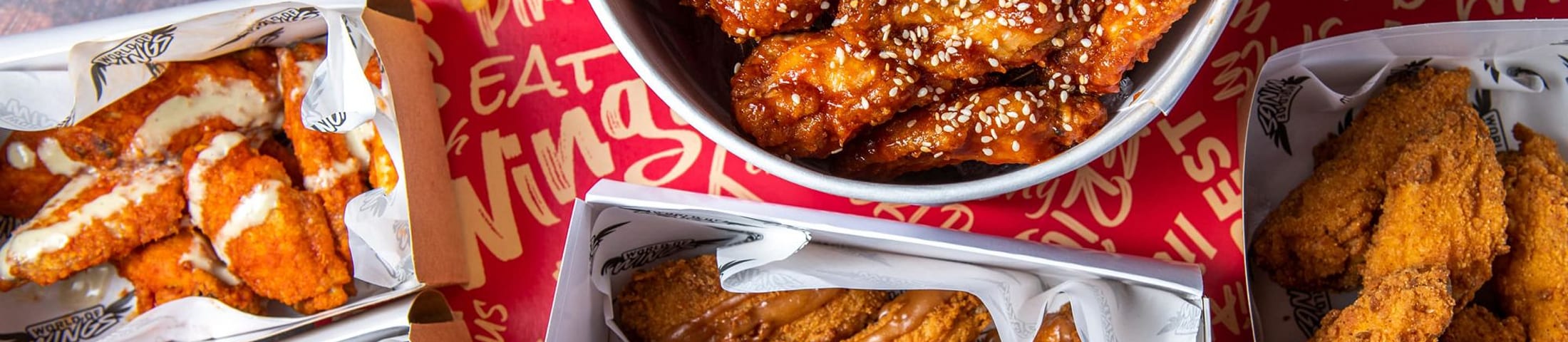 World of Wings (Britannia Court SS13) restaurant menu in Basildon ...