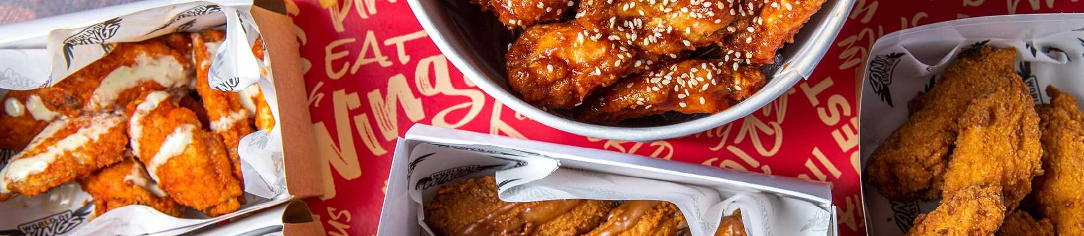 World of Wings (Church St, PR1) restaurant menu in Preston - Order from ...