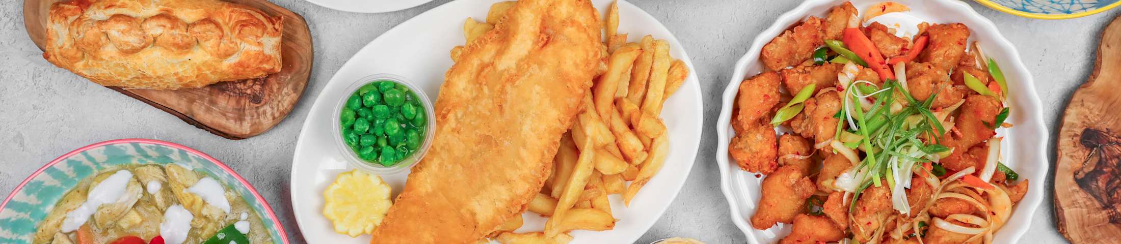 The Venue Fish Bar restaurant menu in South Wirral - Order from Just Eat