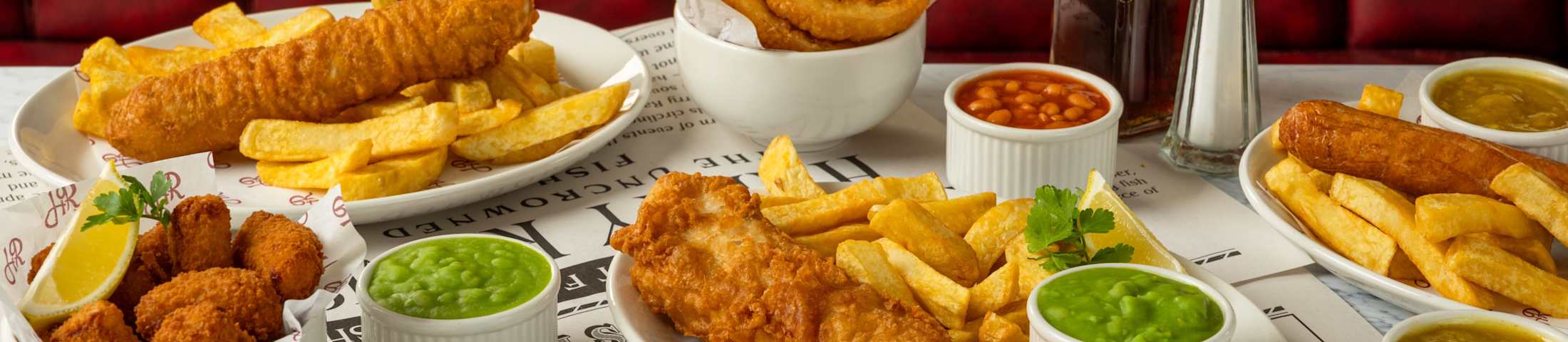 Harry Ramsden’s Fish and Chips – Bournemouth restaurant menu in ...