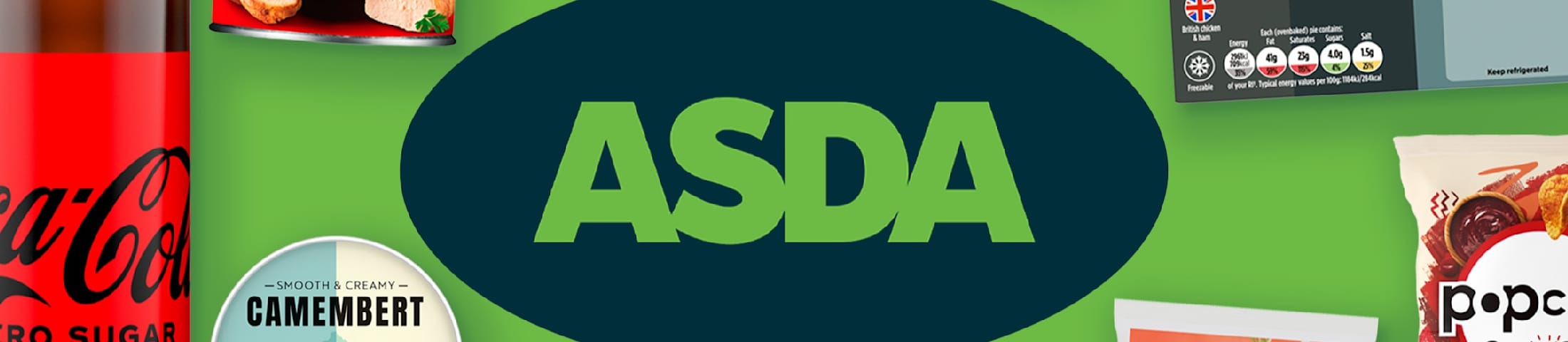 Asda Supermarket - Woking restaurant menu in Woking - Order from Just Eat